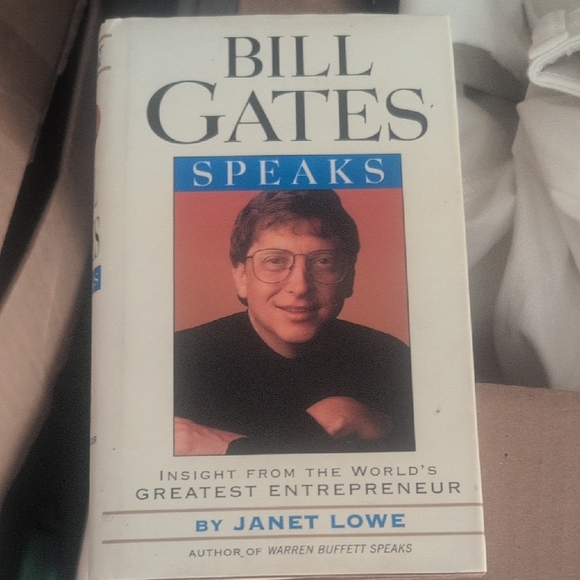 Wiley | Other | Bill Gates Speaks By Janet Lowe Insightful White Cover ...